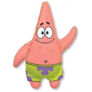 SpongeBob SuperShape Patrick Shaped Balloon 66cm x 102cm