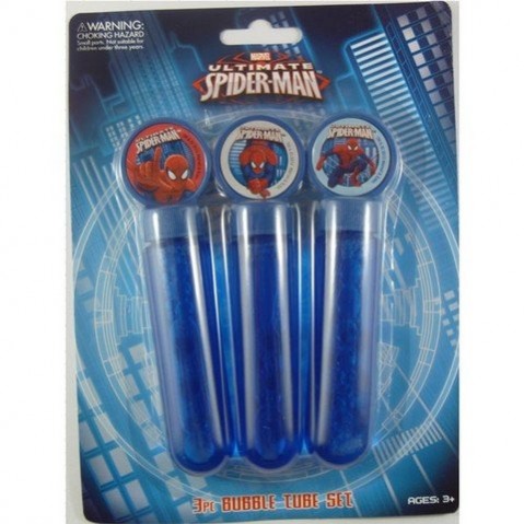 Ultimate Spider-Man Bubbles Pack of 3 | Express Party Supplies