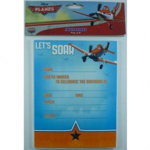 Disney Planes Invitations Pack of 8