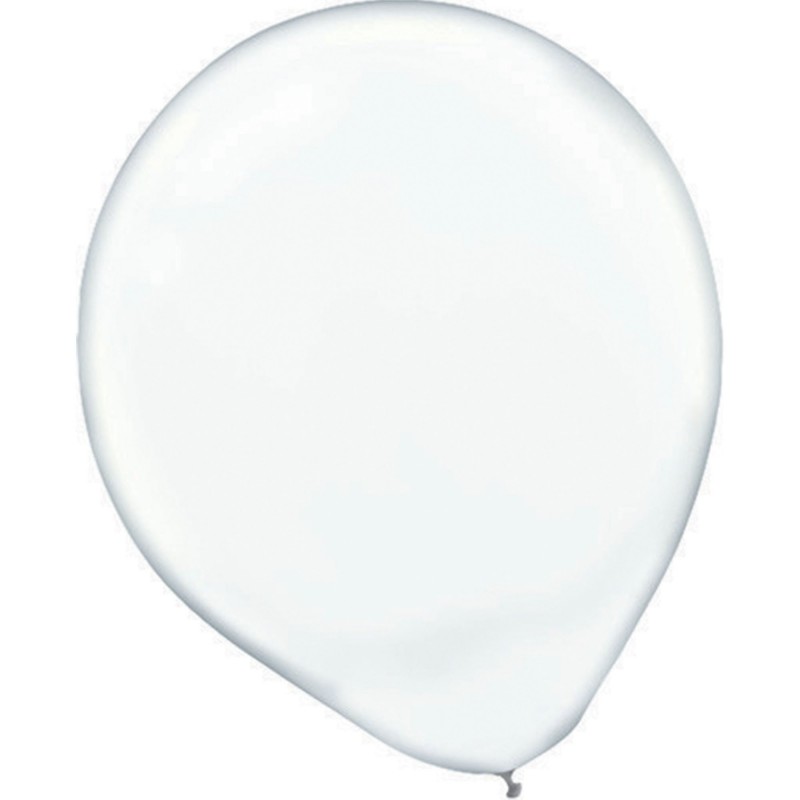 Jewel Clear Teardrop Latex Balloons - 30cm - 72 pk