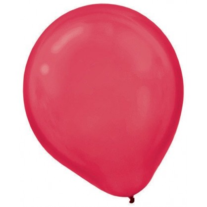 Pearl Red Teardrop Latex Balloons - 30cm - 15 pk
