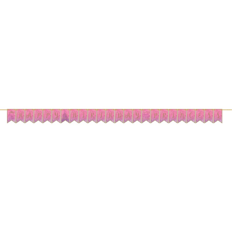 Disney Princess Once Upon A Time Pennant Banner