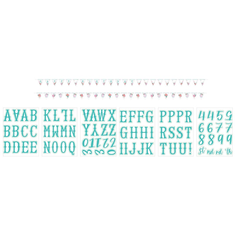 Free Spirit Party Decorations - Pennant Banner