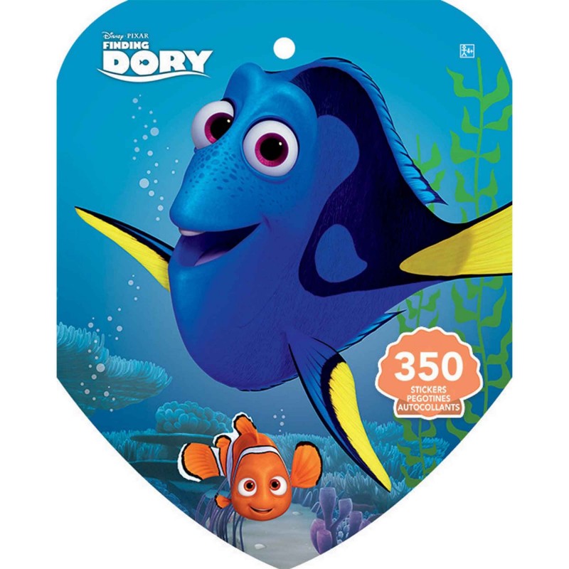 Finding Dory Favours 25cm x 20cm Jumbo Sticker Book with 350 Stickers