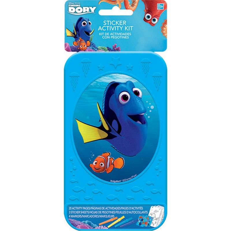 Finding Dory Favours Stickers & Colouring Activity Kit Single Kit