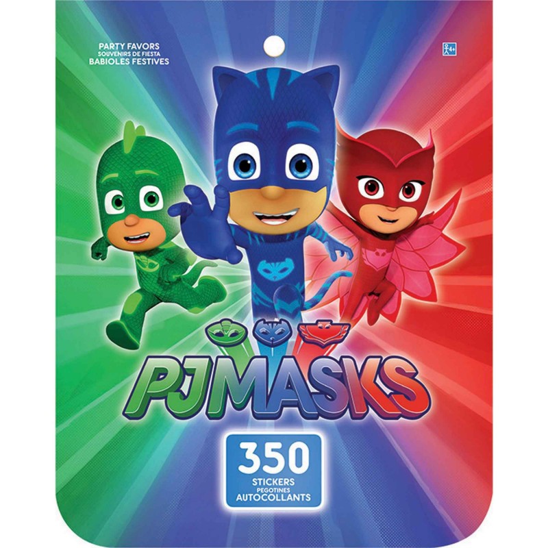 PJ Masks Sticker Book Favour 25cm x 20cm | Express Party Supplies
