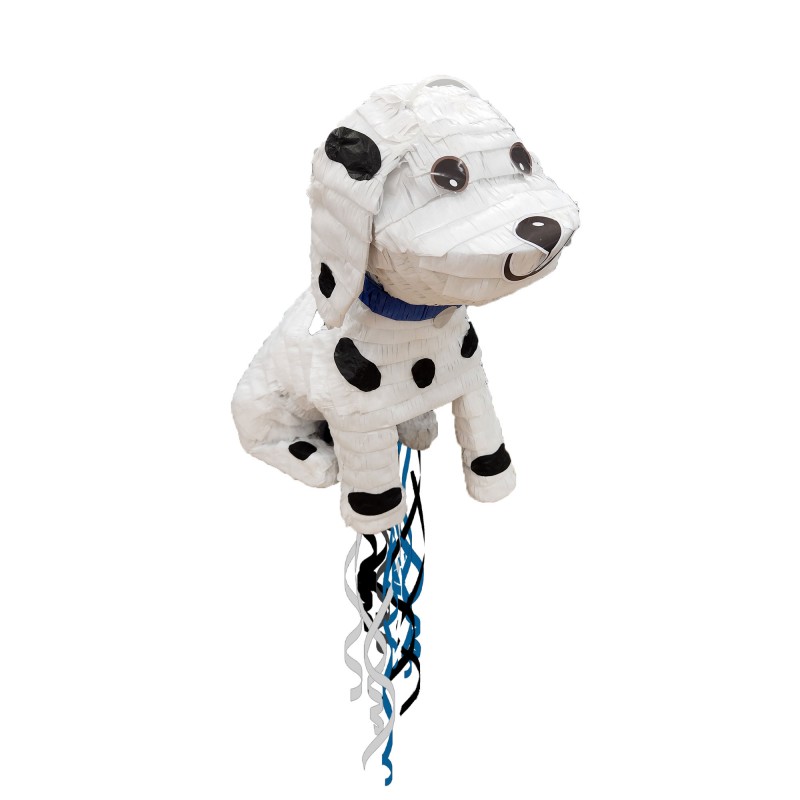Happy Birthday Dalmatian 3D Pull String Pinata