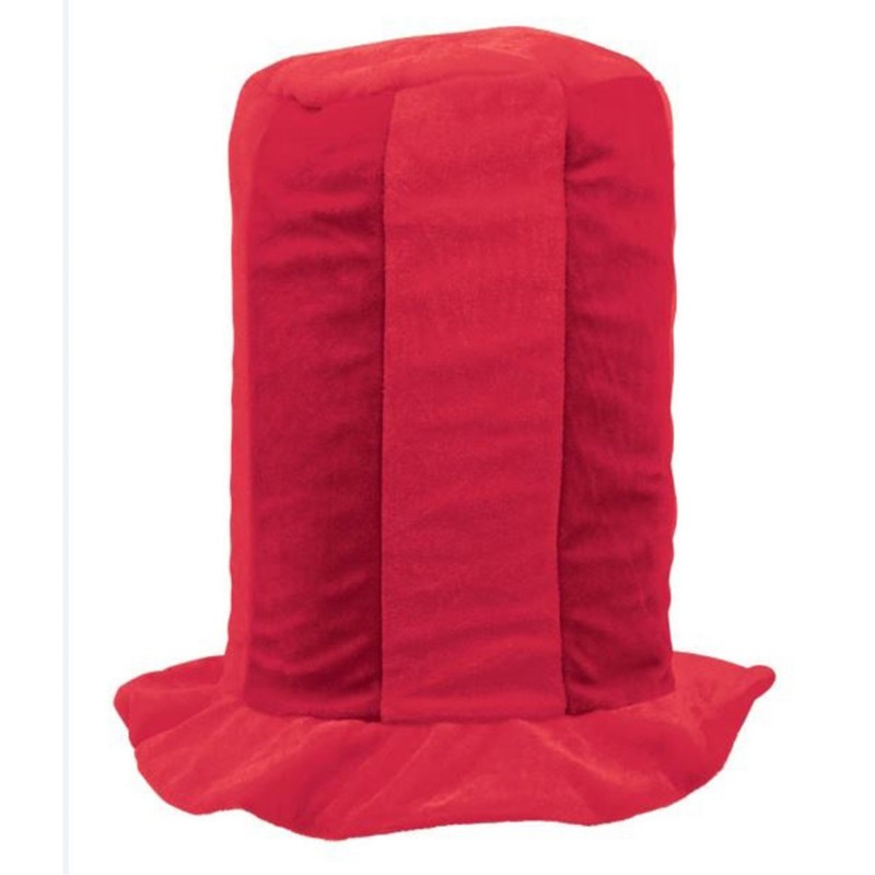 Red Party Supplies - Tall Top Hat