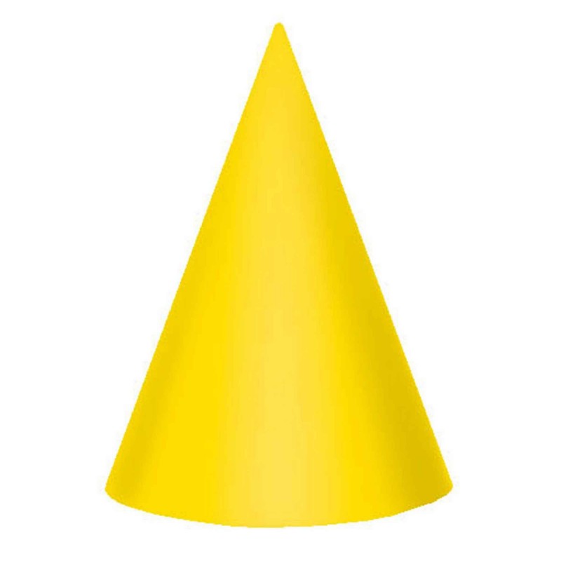 Primary Multi Coloured Cone Party Hats | Express Party Supplies