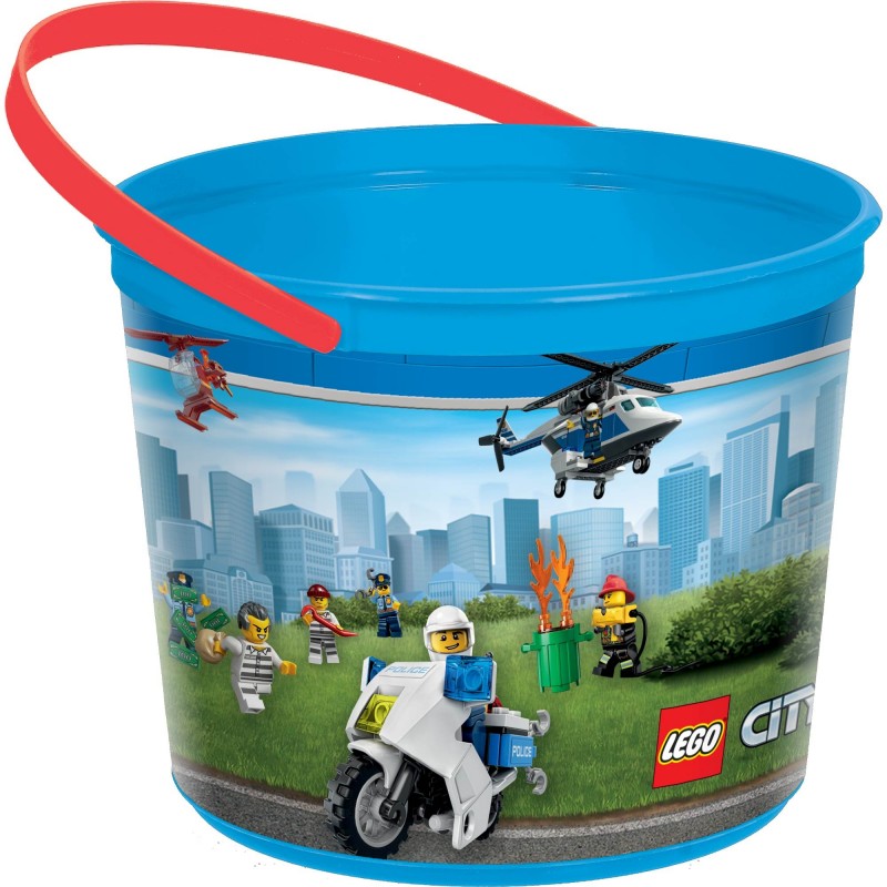 Lego Party Supplies - Favour Box Lego City Container