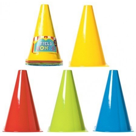 Sports Field Cone Party Games Pack of 4 | Express Party Supplies