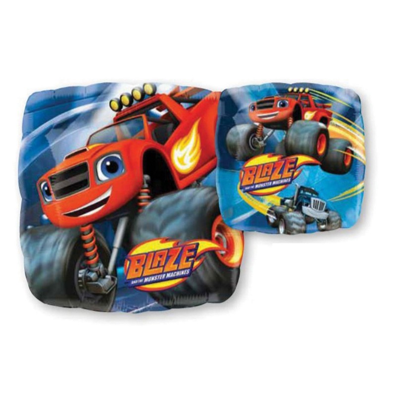 Blaze & The Monster Machines Square Shaped Balloon - 45cm