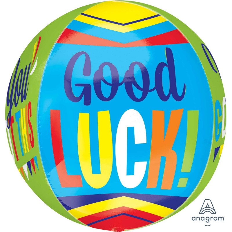 Good Luck Party Decorations - Shaped Balloon Orbz XL