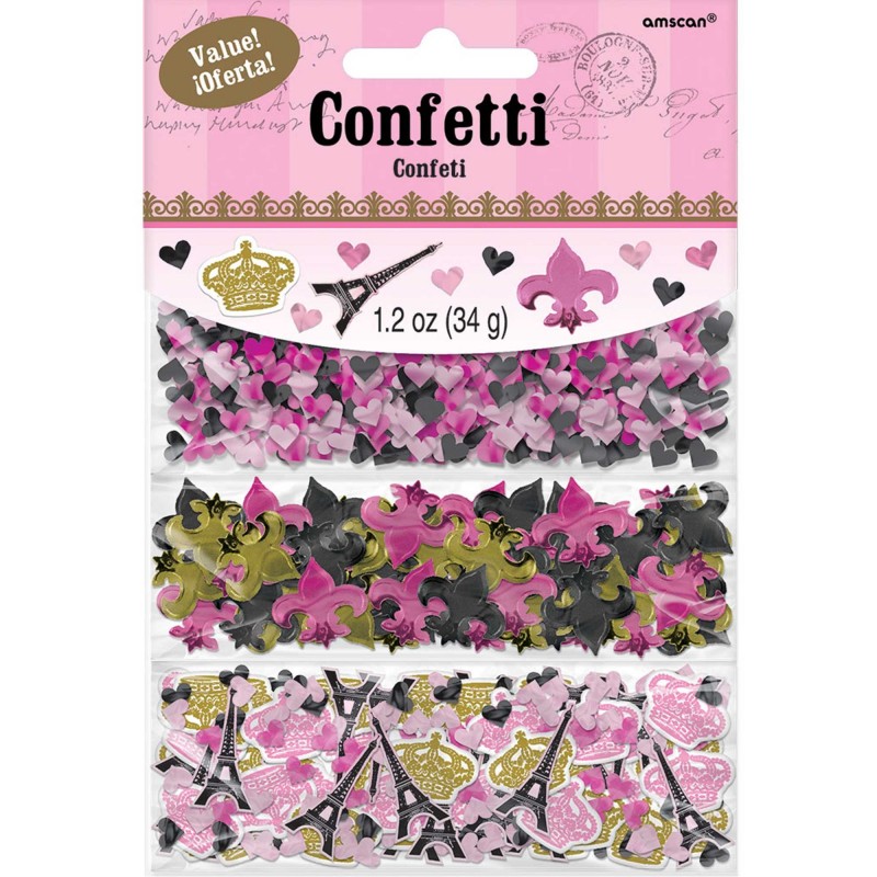 Day in Paris Party Decorations - Confetti