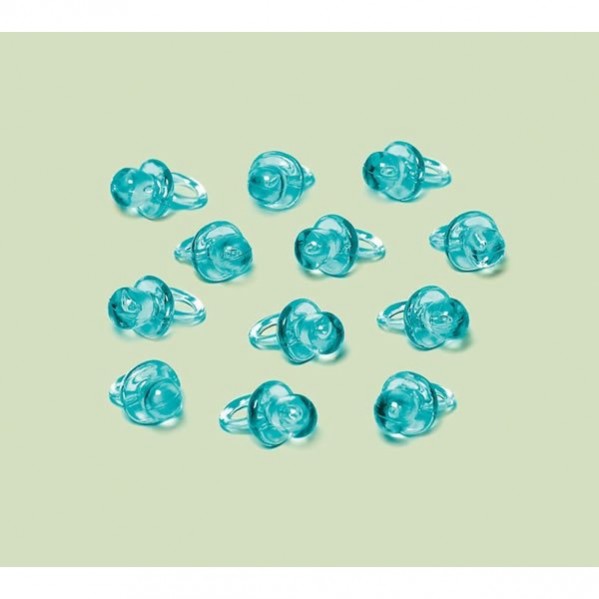 Baby Shower Blue Pacifiers Dummies Favours | Express Party Supplies