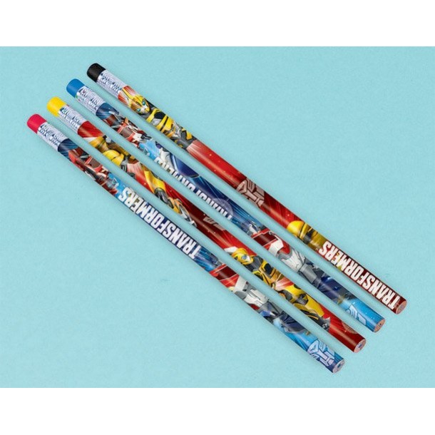 Transformers Pencils Favours Pack of 12 | Express Party Supplies