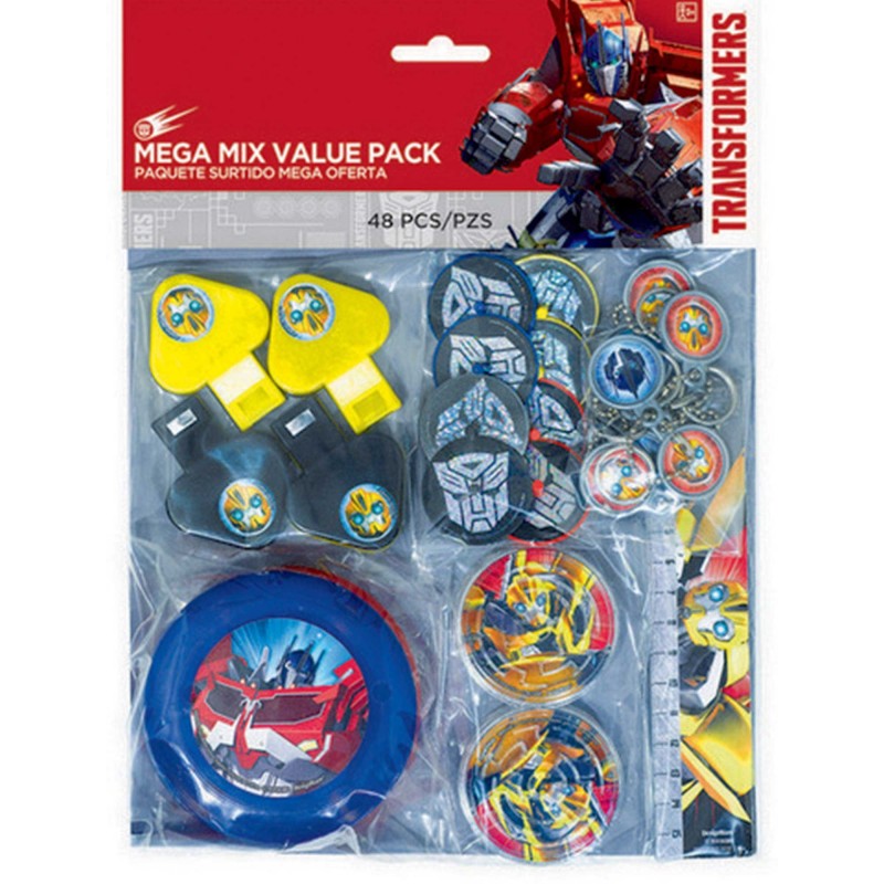 Transformers Core Mega Mix Favours | Express Party Supplies