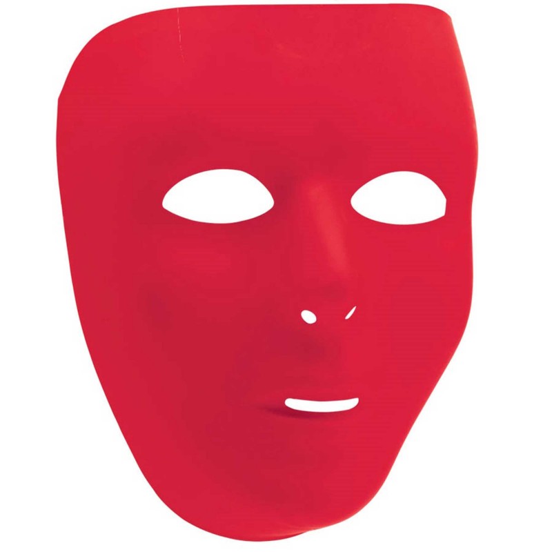 Red Party Supplies - Full Face Mask