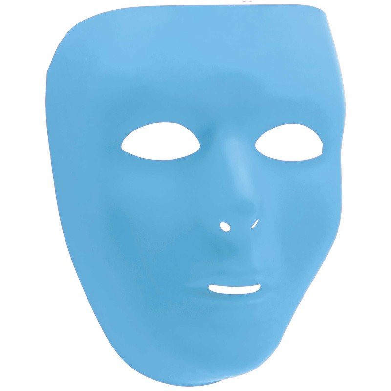State of Origin Party Supplies - Full Face Mask Light Blue