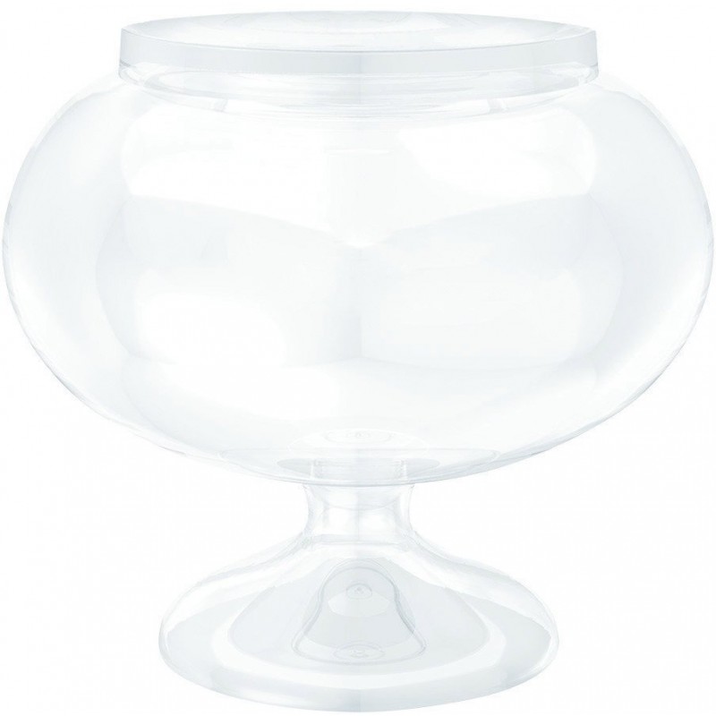 Clear Short Round Pedestal Jar | Express Party Supplies