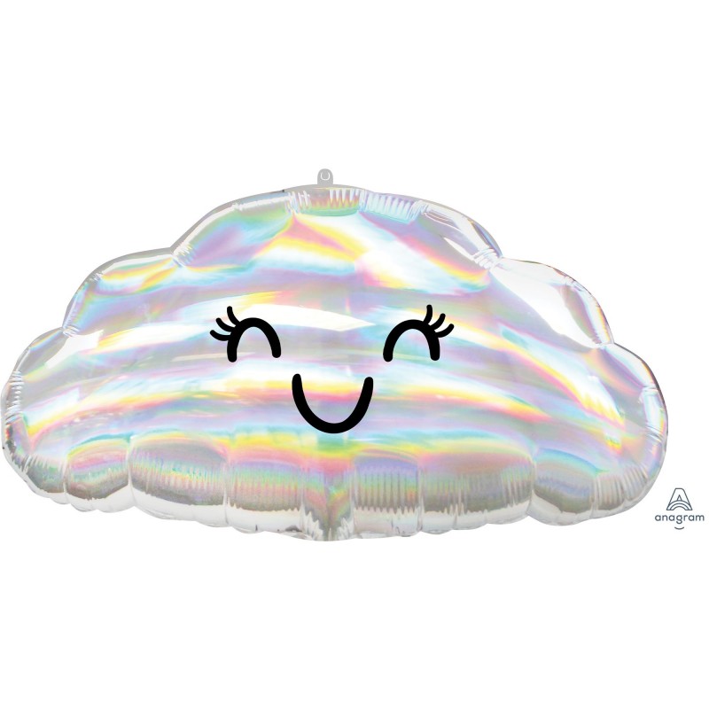 Standard Iridescent Cloud Shaped Balloon | Express Party Supplies