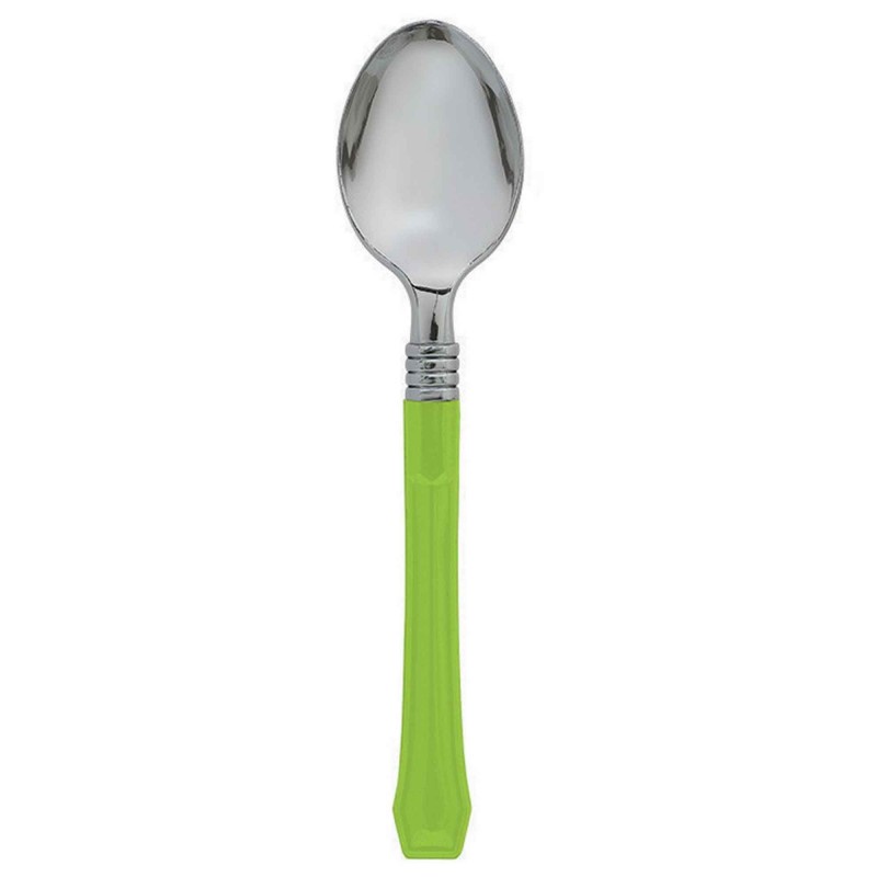 Kiwi Green Premium Classic Choice Spoons | Express Party Supplies