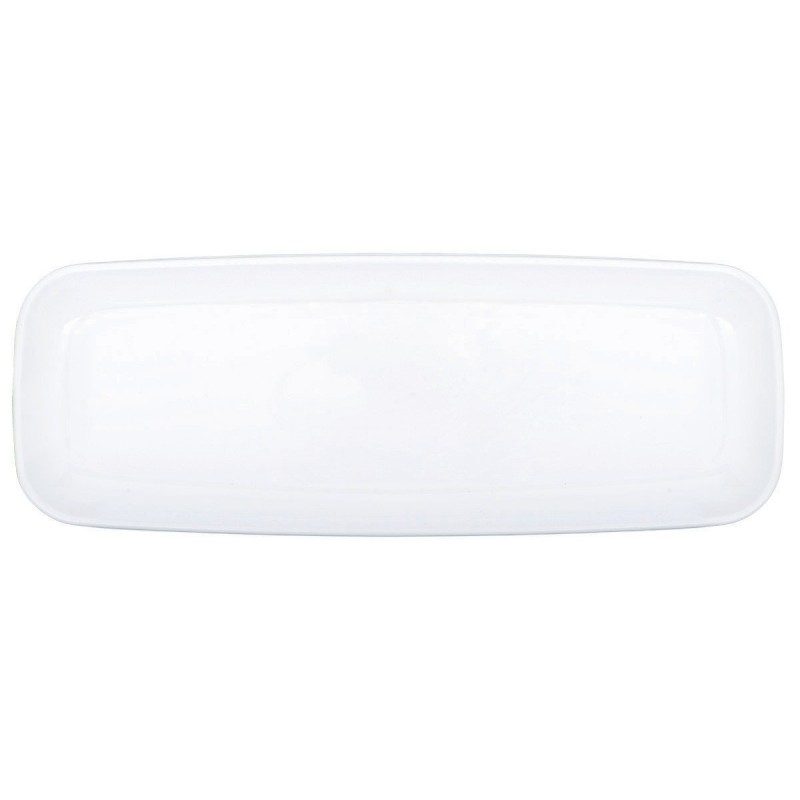 White Long Platter 17 cm x 46cm | Express Party Supplies