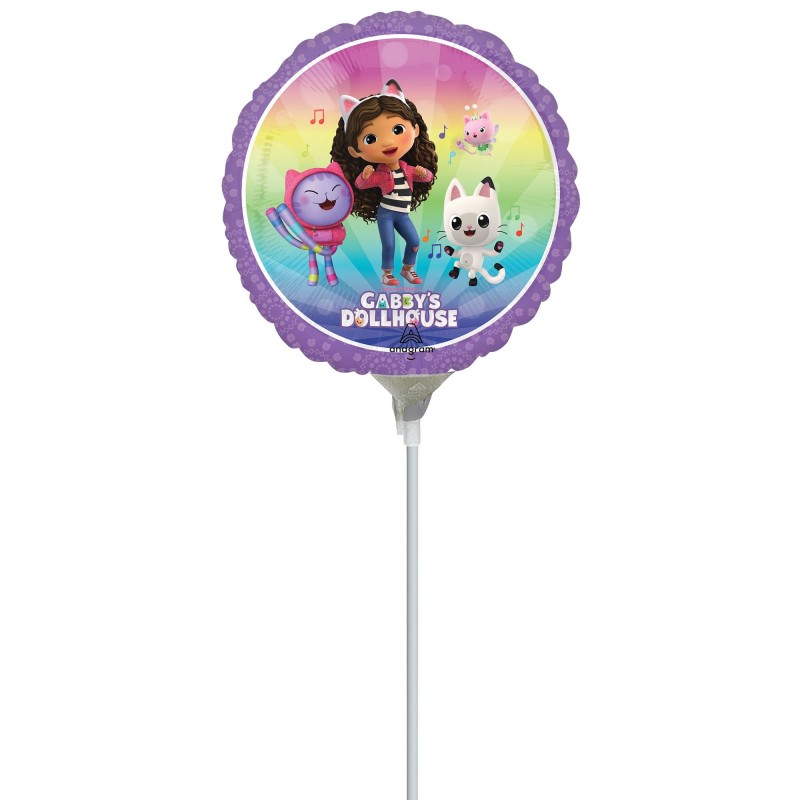 Gabby's Dollhouse Gabby Round Foil Balloon - 22cm
