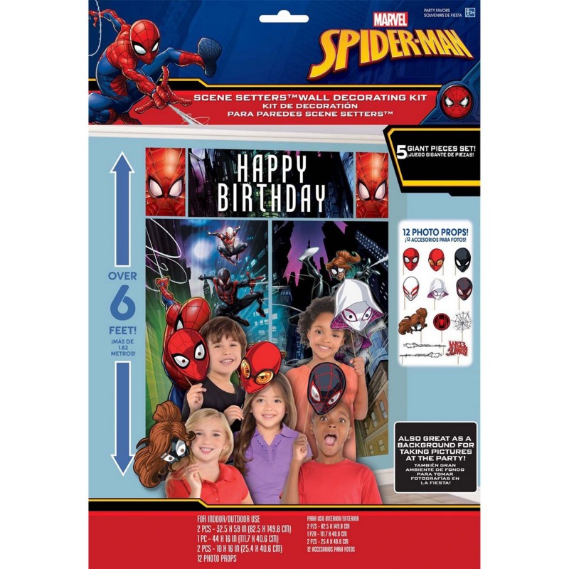 Spider-Man Webbed Wonder Props & Scene Setters