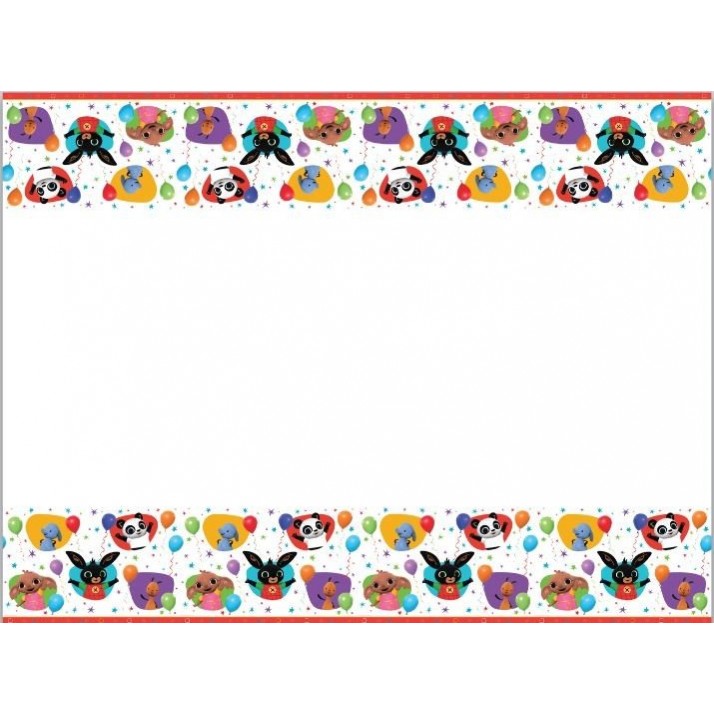 Bing Bunny Plastic Table Cover | Express Party Supplies