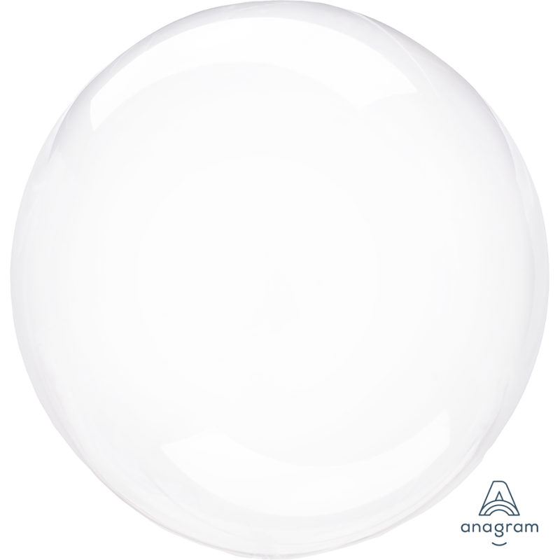 Clear Crystal Clearz Round Shaped Balloon - 50cm