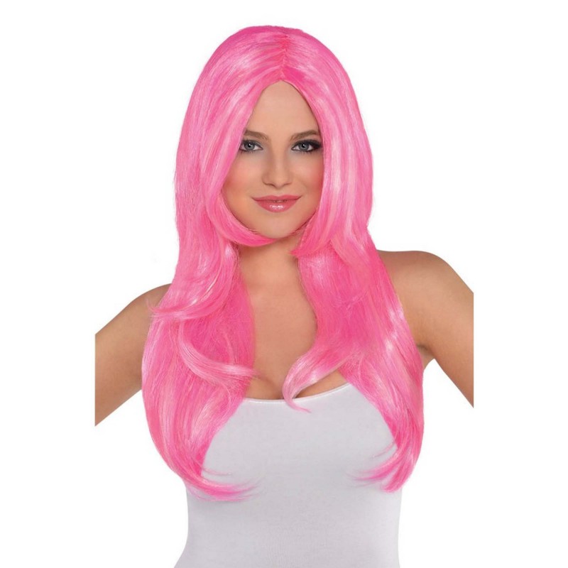 Candy Pink Wig | Express Party Supplies