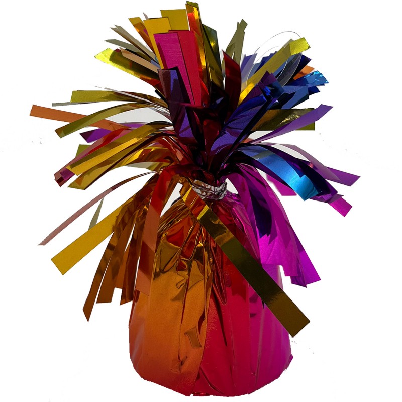 Rainbow Small Foil Balloon Weight | Express Party Supplies