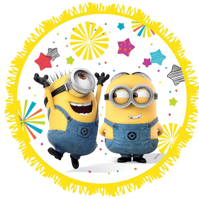 Round Minions Despicable Me 3 Pinata | Express Party Supplies
