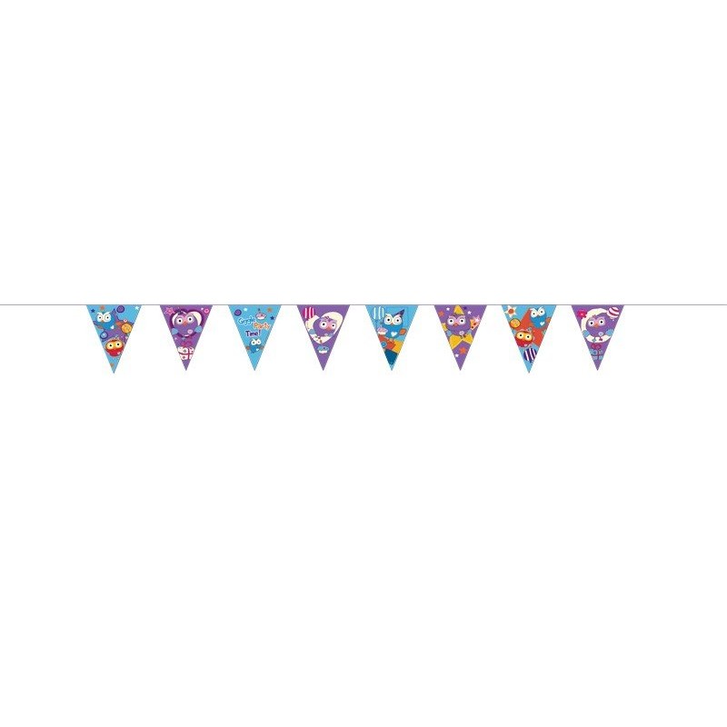 Giggle & Hoot Pennant Banner 2.4m x 23cm | Express Party Supplies