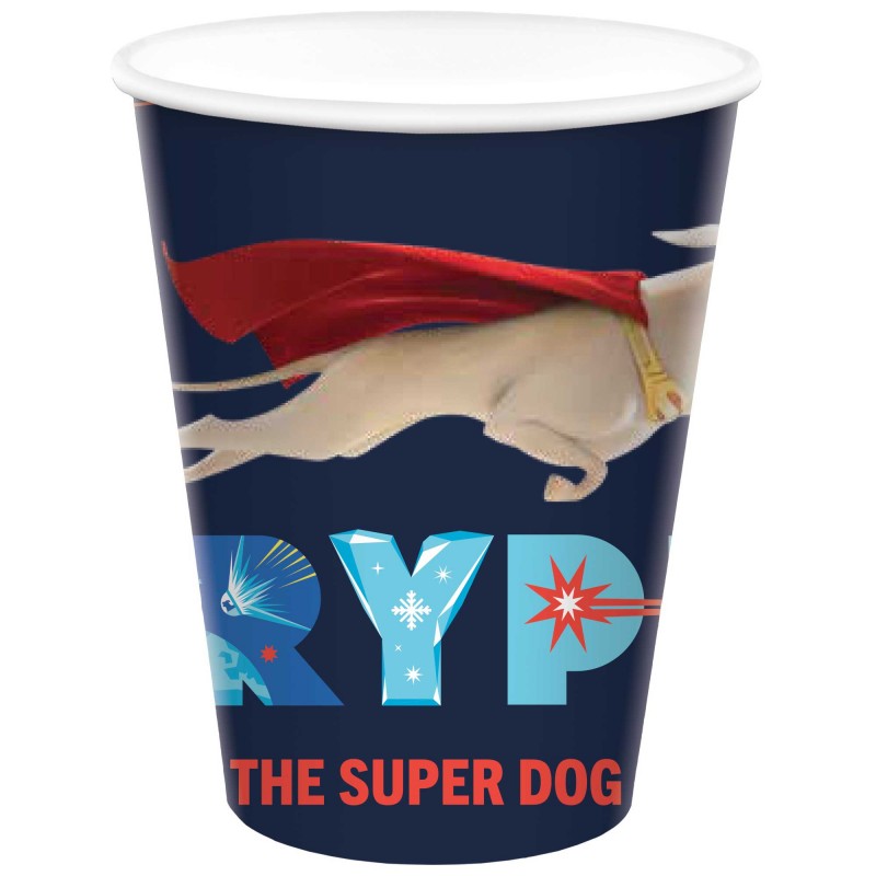 Happy Birthday DC Super Hero Pets Paper Cups | Express Party Supplies