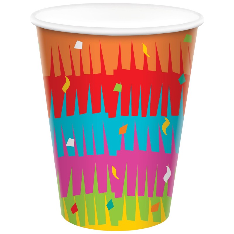 Fiesta Fun Let's Taco bout it Paper Cups | Express Party Supplies