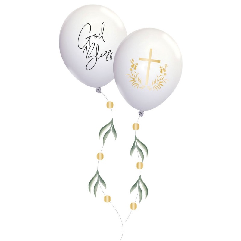 First Communion Botanical Celebration Balloon Kit