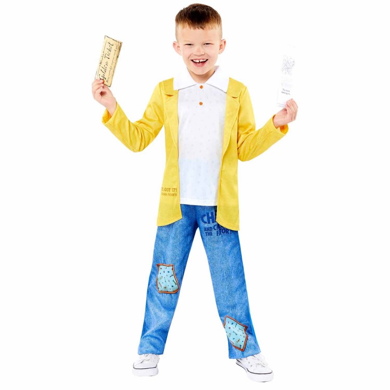 Charlie Charlie & The Chocolate Factory Boy's Costume - 6-8 Years