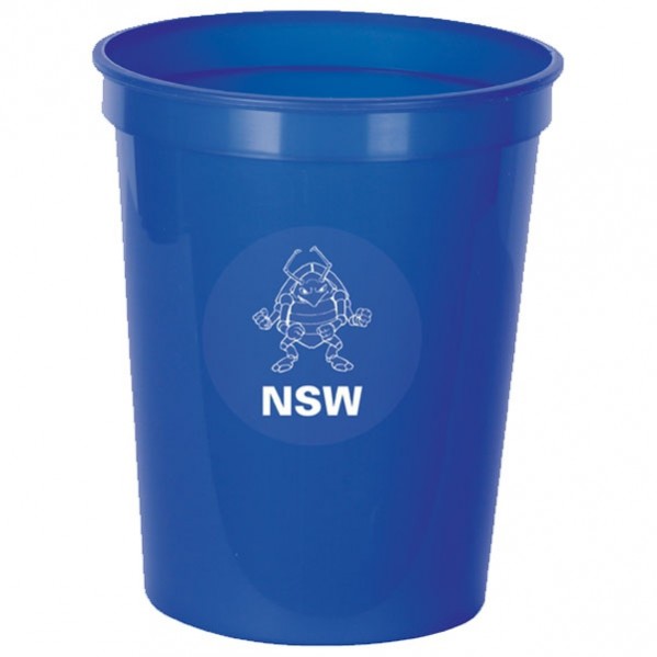 State of Origin Plastic Cups 473ml NSW Cockroach