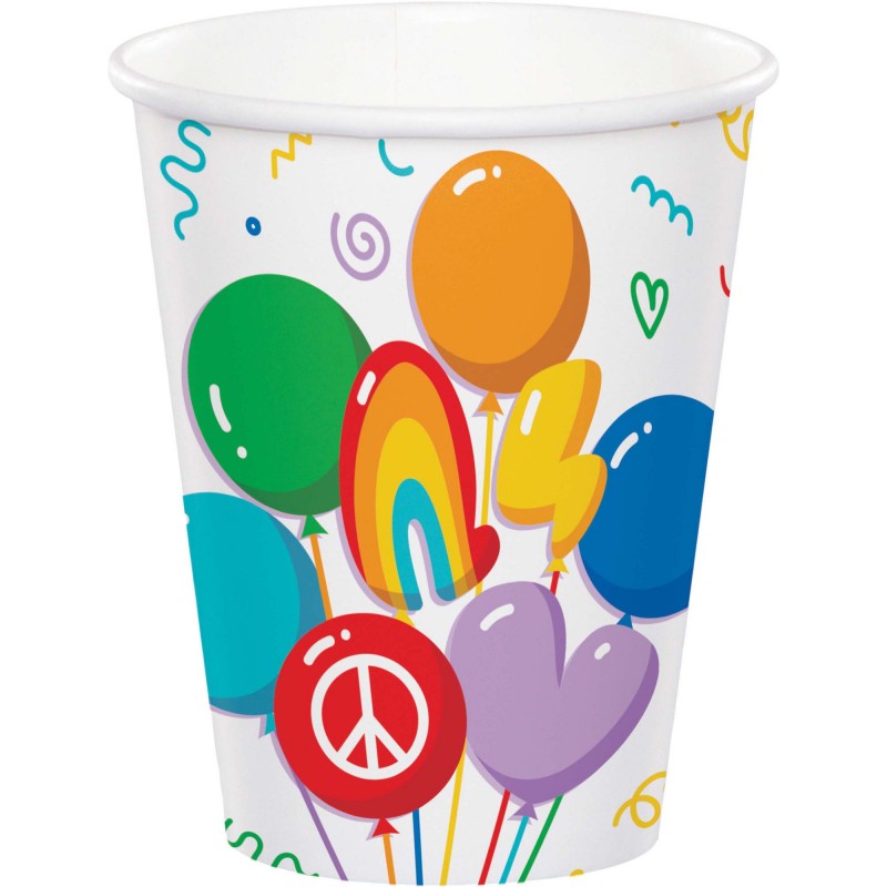 Bubbly Birthday Paper Cups | Express Party Supplies