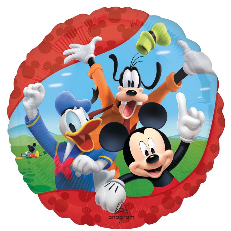 Mickey Mouse Clubhouse Round Foil Balloon - 45cm