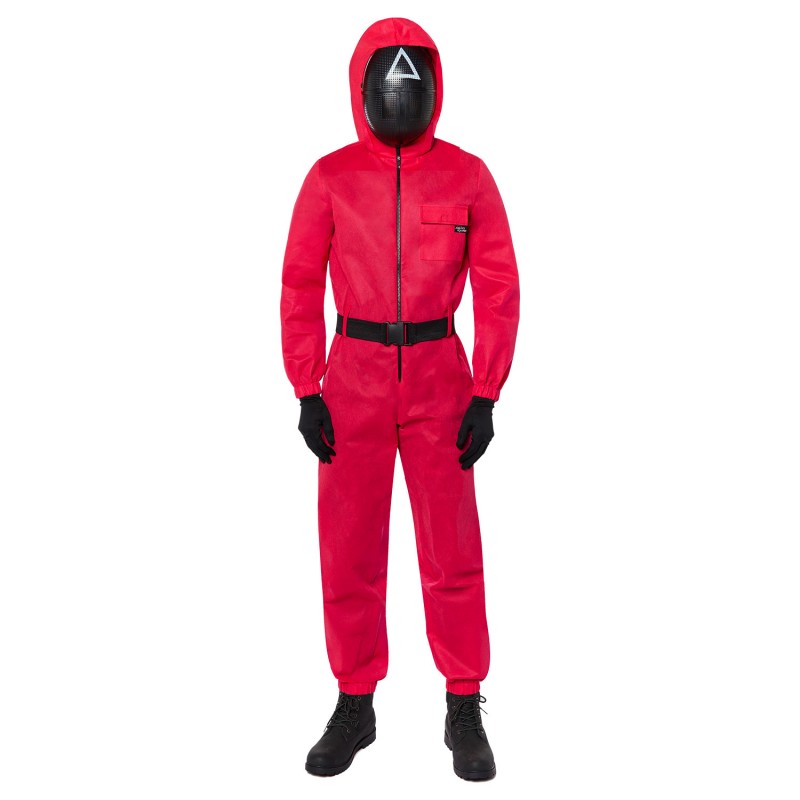 Squid Game Guard Deluxe Men's Costume - Small