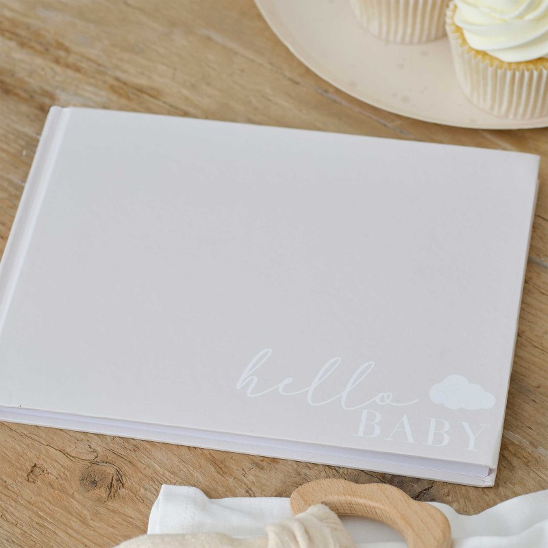 Hello Baby Guest Book | Express Party Supplies