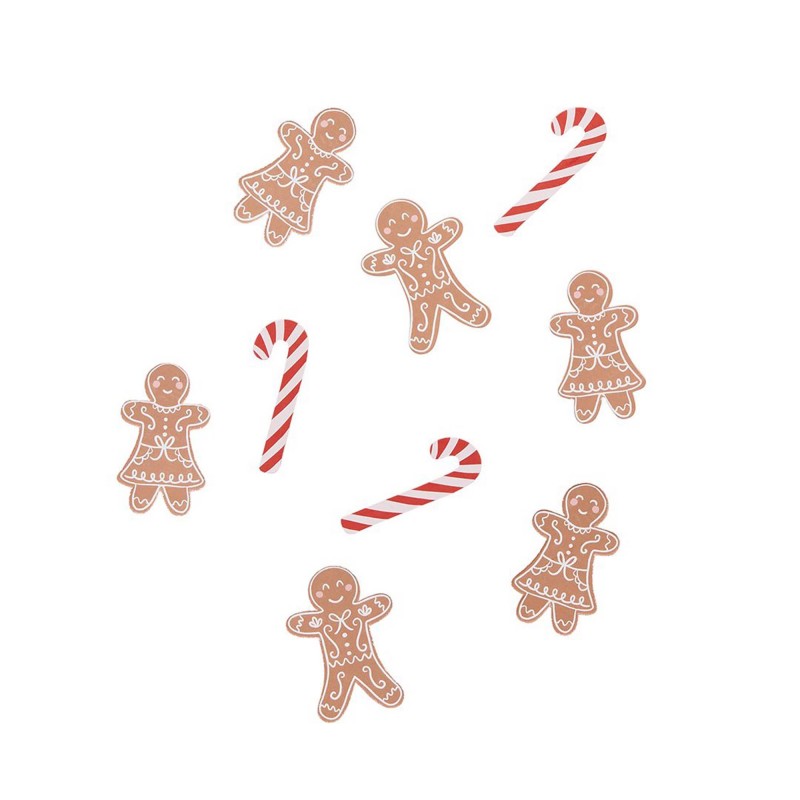 Christmas Gingerbread House Table Scatters Confetti
