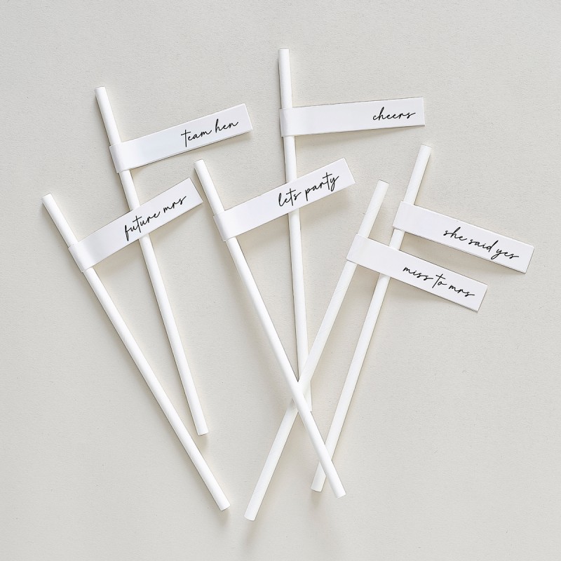 Hen Party Straws | Express Party Supplies