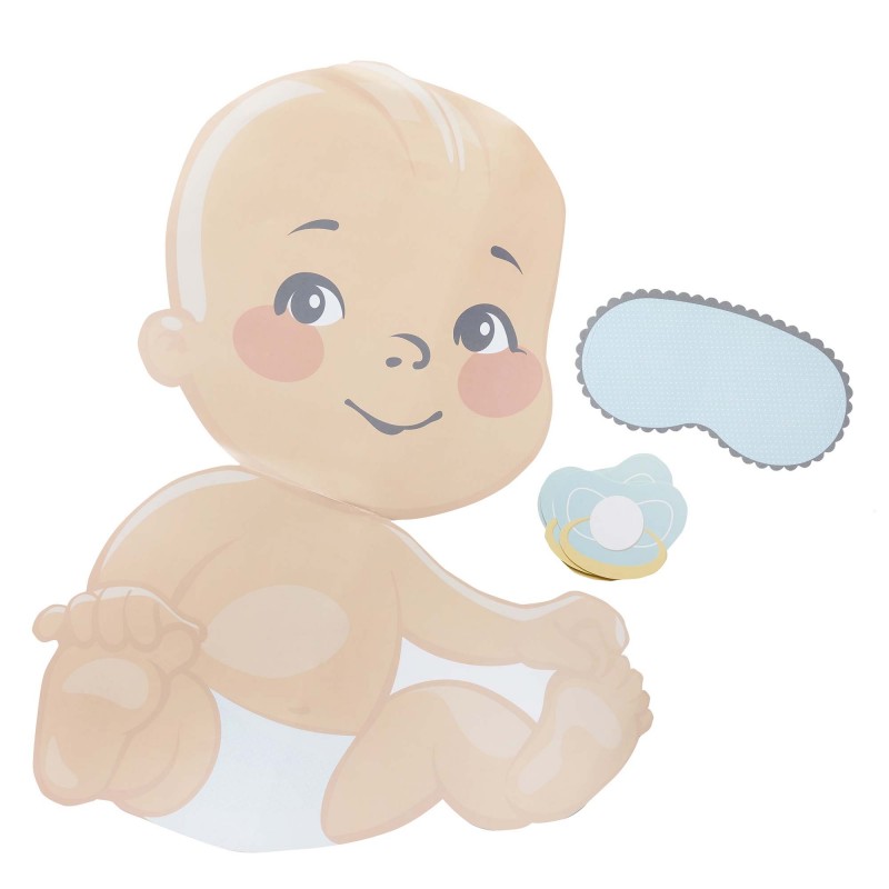 Baby Shower Pin The Dummy Party Game | Express Party Supplies