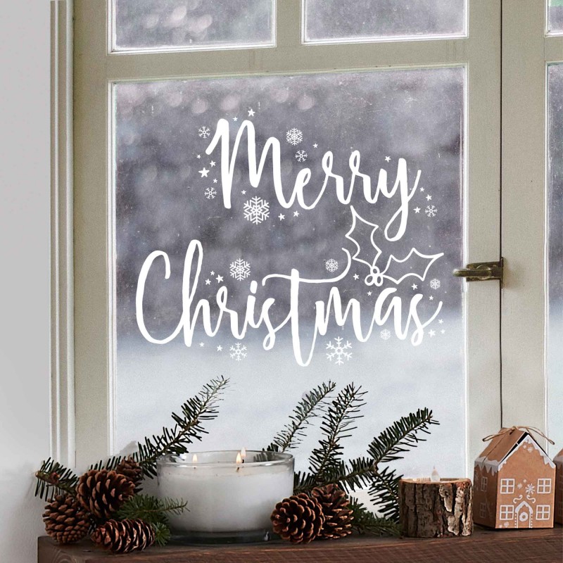 Christmas Let It Snow Window Sticker | Express Party Supplies