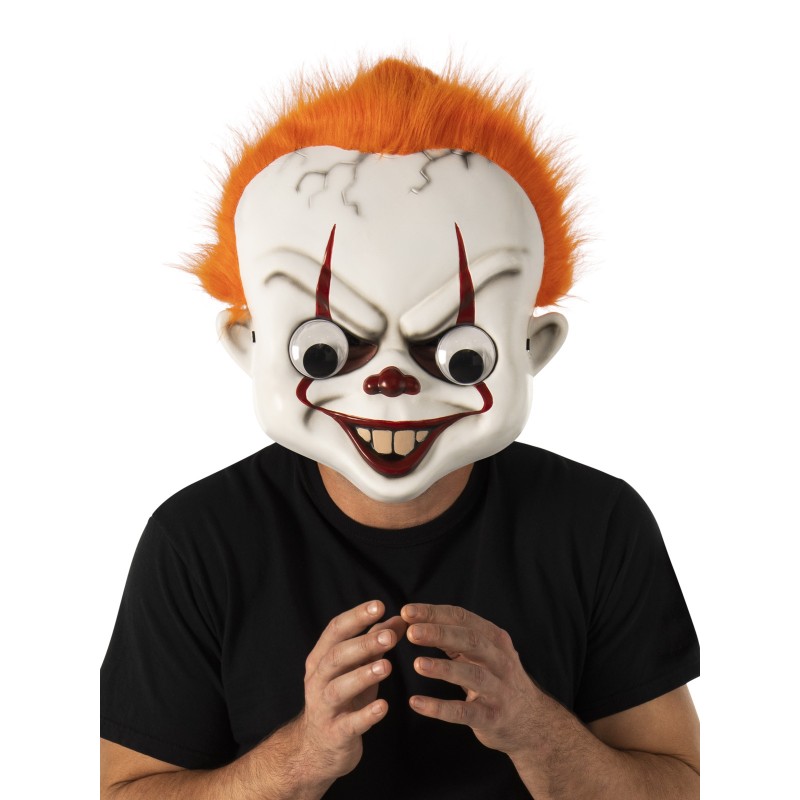 Pennywise Googly Eyes Mask Accessory for Halloween